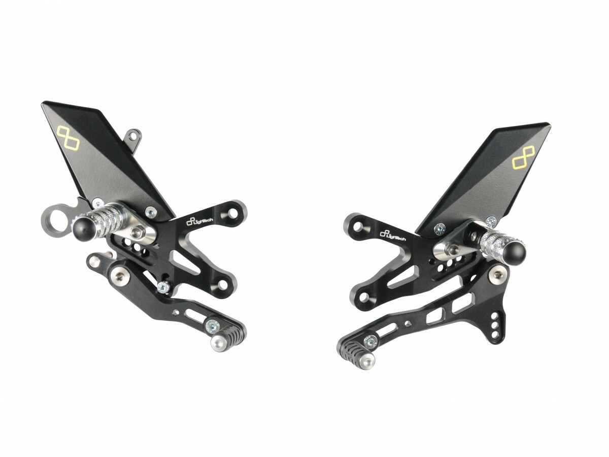 Lightech Aprilia RSV4 Tuono V4 Standard Shift Adjustable Rear Sets ...