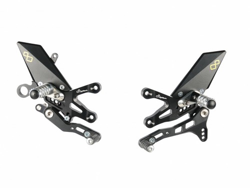 Lightech Aprilia RSV4 Tuono V4 Standard Shift Adjustable Rear Sets ...