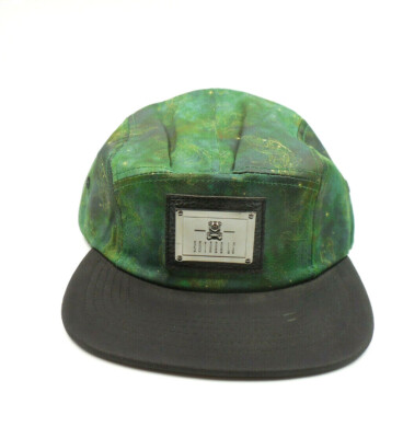 Entree LS Green Black Pattern Print Adjustable Belt Cap | eBay