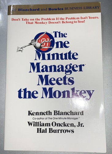 The One Minute Manager Meets the Monkey by Ken Blanchard Like New ...