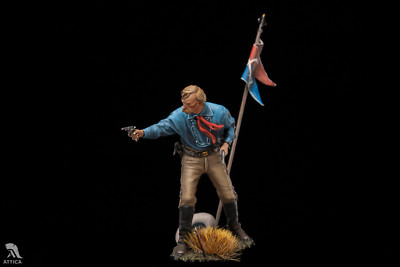 George Custer - Battle of Little Bighorn Painted Tin Toy Soldier Pre ...