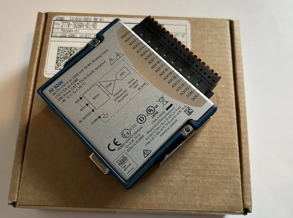 national Instruments NI-9205 C Series Voltage Input Module, 32 Channels ...