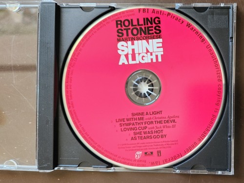 THE ROLLING STONES Shine A Light Soundtrack ADVANCE PROMO CD SAMPLER ...