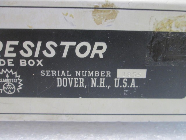 Clarostat Decade Power Resistor Box (240C) for sale online | eBay