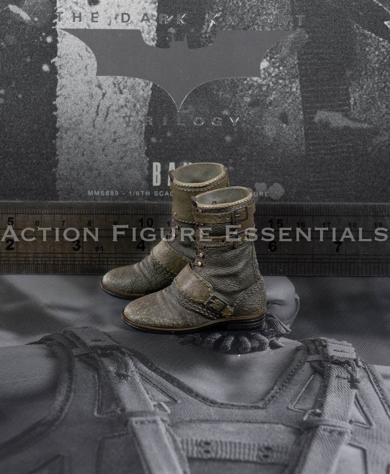 Hot Toys Bane Combat Boots 2.0 MMS689 MMS693 1/6 Scale Dark Knight ...