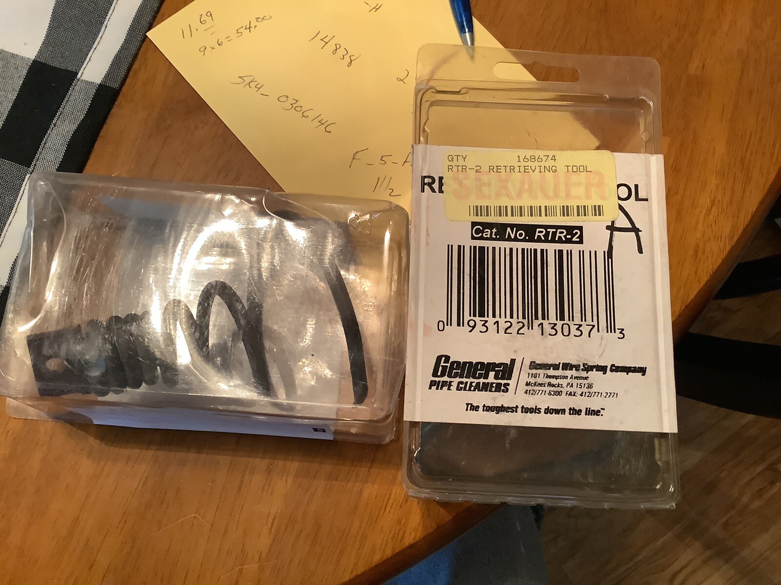 General Wire Large Corkscrew Retrieving Tool,RTR-2 | eBay