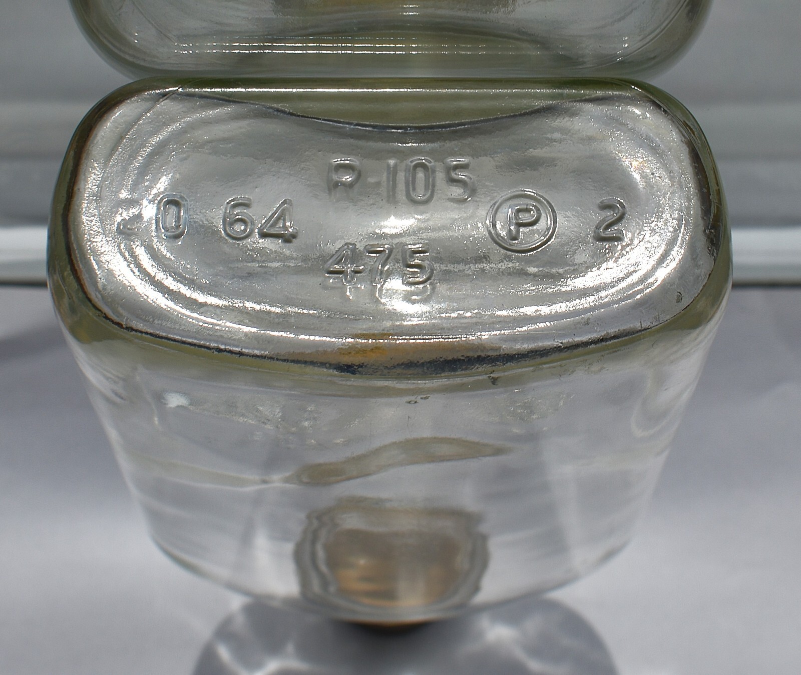 Vintage Embossed Ste Pierre Smirnoff Fls Curved Pint Crown Liquor ...