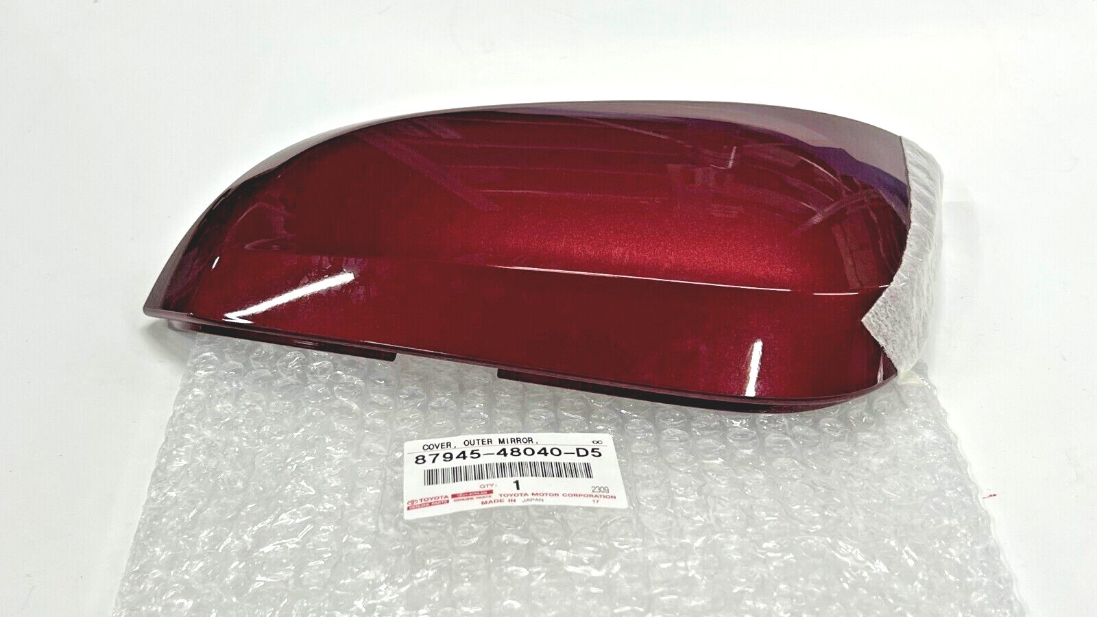2014-2018 RAV4 & 2021 VENZA GENUINE O/S MIRROR COVER(LEFT) RED MC 87945 ...