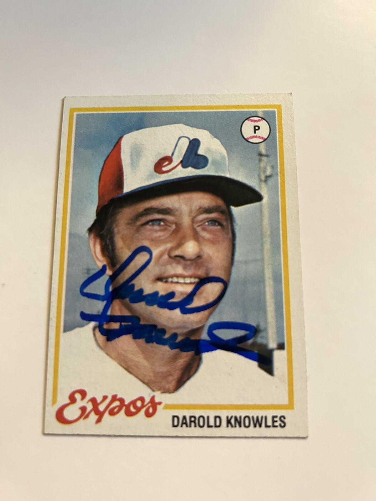 Darold Knowles Signed 1978 Topps Montreal Expos Card # 414 | eBay