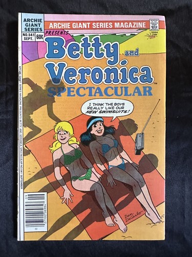 Sharp 1984 Archie Betty and Veronica Spectacular Comic Book 541 Bikini ...