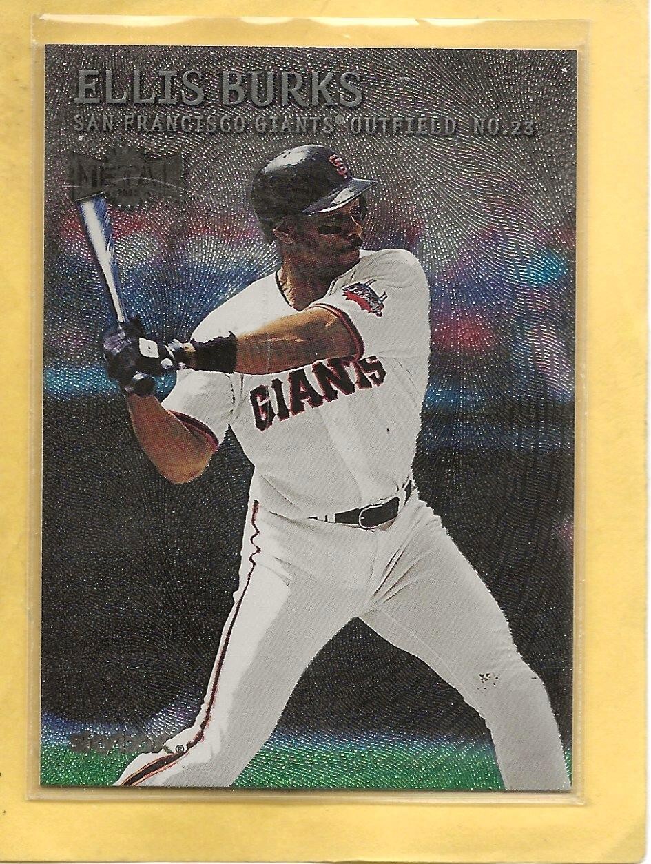 ELLIS BURKS - 2000 SKybox Metal - #74 - Giants - $1 Shipping - MINT | eBay