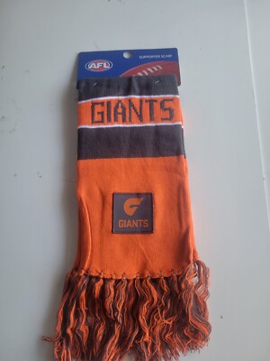 NEW GWS Giants Traditional Bar Scarf Afl Football New | eBay Australia