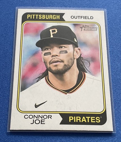 2023 Topps Heritage #39 Connor Joe Pittsburgh Pirates | eBay