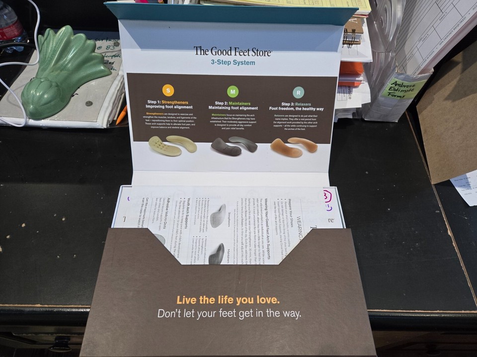 The Good Feet Store 3 Step System Strengthener, Maintainer, Relaxer ...