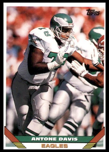 1993 Topps #337 Antone Davis Philadelphia Eagles Football Card | eBay