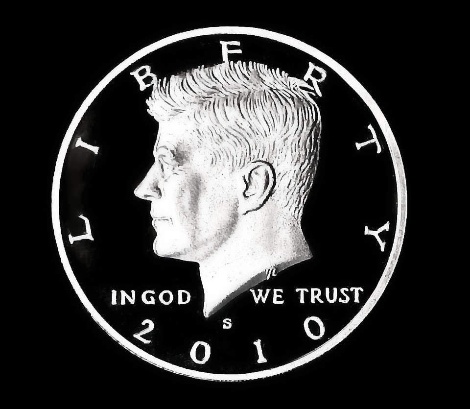 2010-S SILVER KENNEDY 90% SILVER HALF DOLLAR GEM-PROOF D-CAM (HIGH PR ...