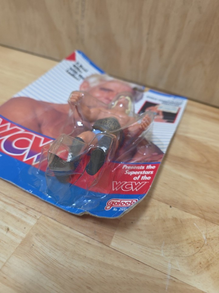 Vintage Galoob 1990 WCW RIC FLAIR “Nature Boy” Wrestling Figure Sealed ...
