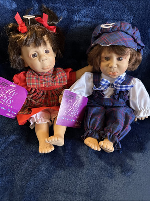 GIGO Gi-Go Toys My Pals Bean Bag Kids Vinyl Baby Dolls 8" Expressions ...