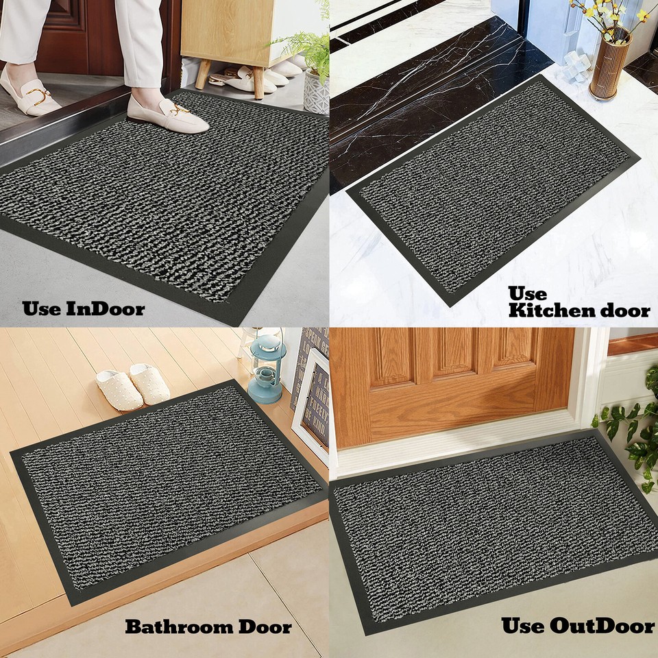 Non Slip Door Mats Doormat Washable Rugs Small Large Indoor Kitchen ...