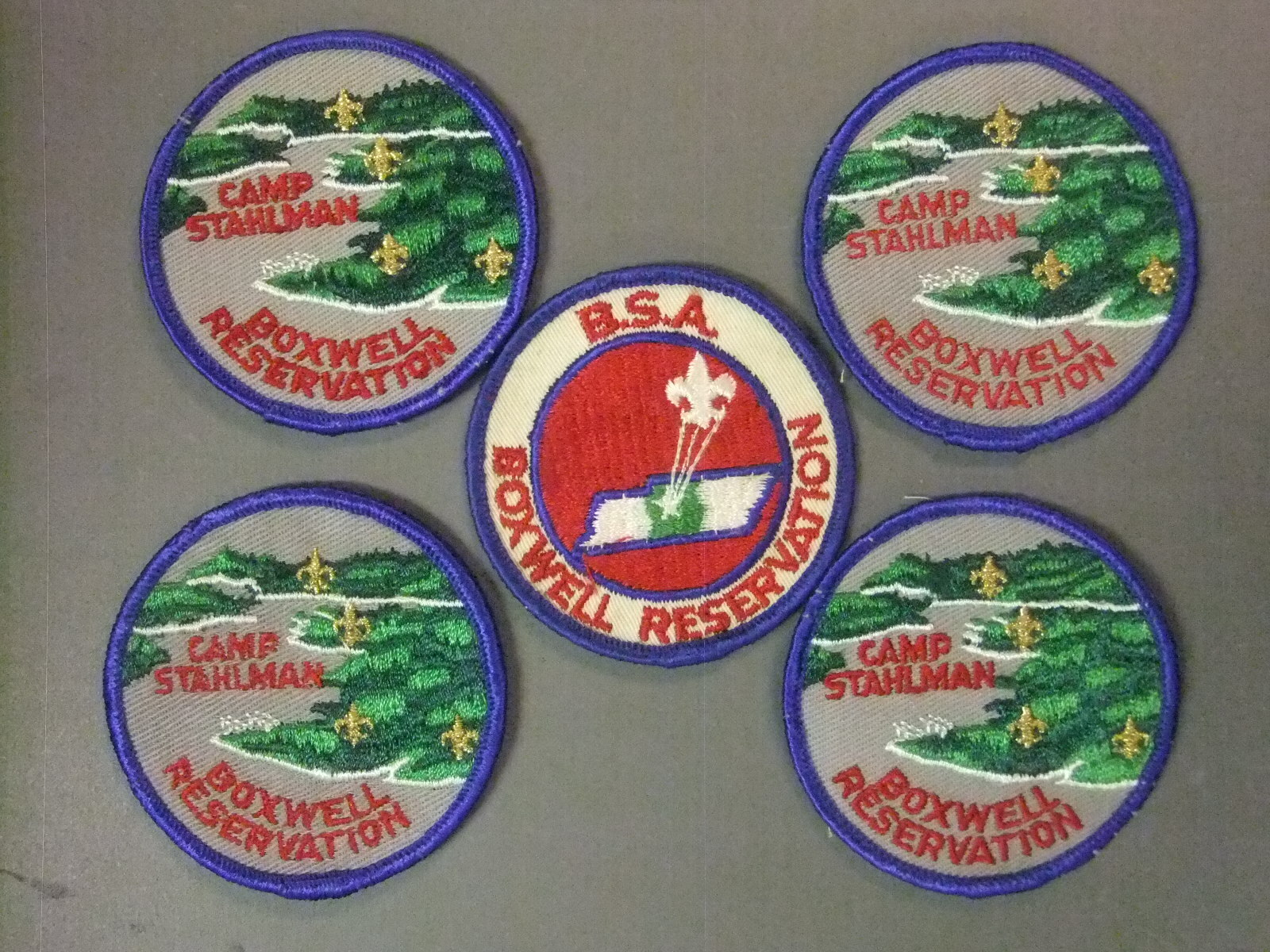 Boy Scout Collection Boxwell Reservation Patches 5688JJ | eBay