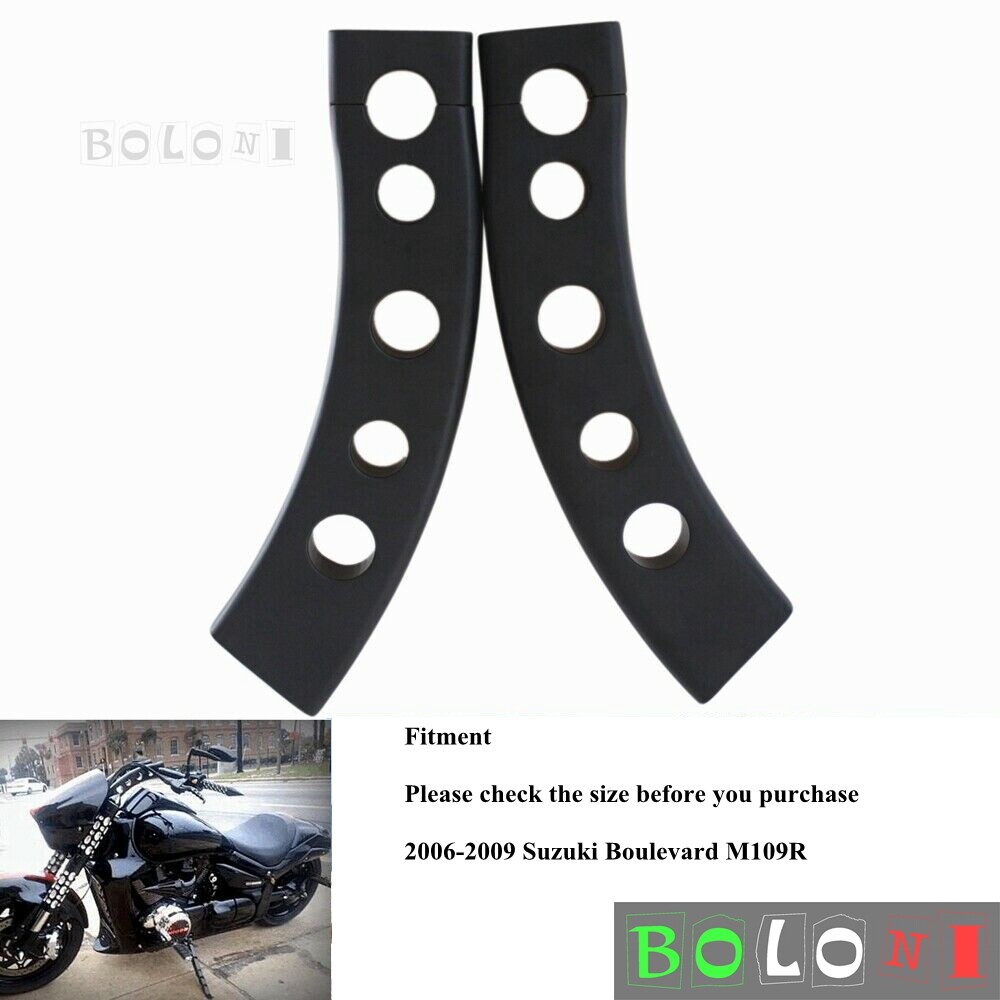 Motorcycle Handlebar Risers for 2006-2019 SUZUKI Boulevard M109R Black ...