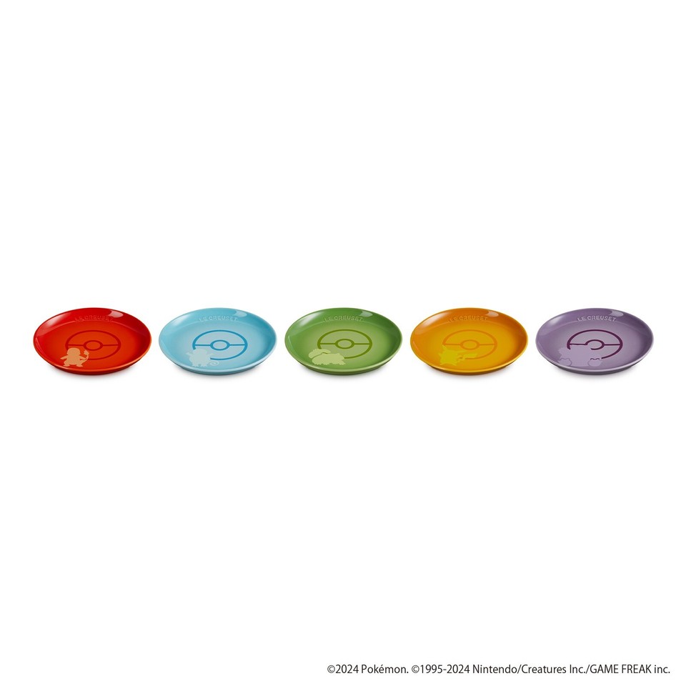 Le Creuset Pokemon Tableware Plate Dish Sphere Rice Bowl Mug set from ...