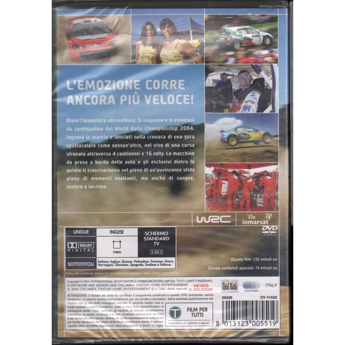 WRC FIA World Rally Championship 2004 Recharged DVD Sigillato ...