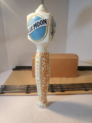 Blue Moon Brewing Beer Tap Handle Mango Wheat 11.5" Knob Pull Brewery ...