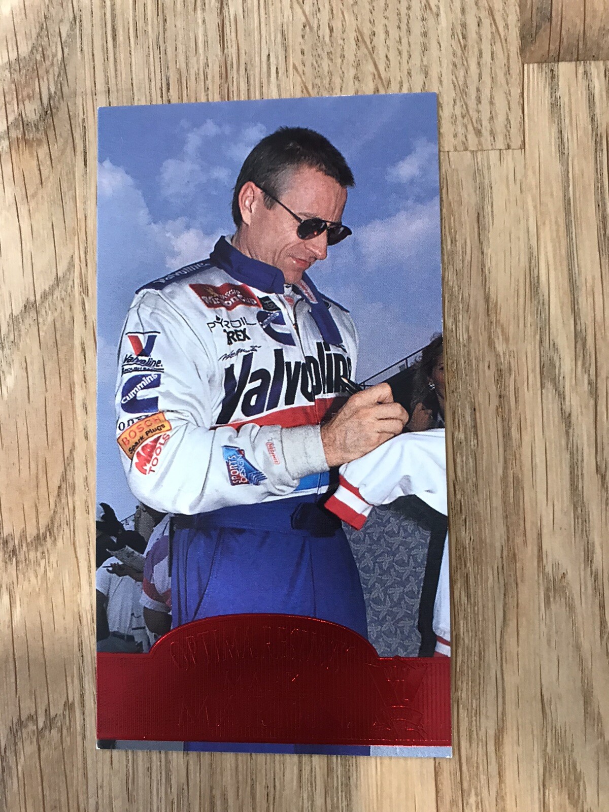 1995 Press Pass Optima XL Red Hot Mark Martin #58 | eBay