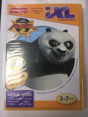 FISHER PRICE iXL LEARNING SYSTEM KUNG FU PANDA 2 New / Sealed | eBay