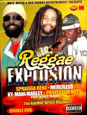 Reggae Explosion - Volume 1 NEW! 2 DVD , Merciless, Spragga Benz, Ky ...