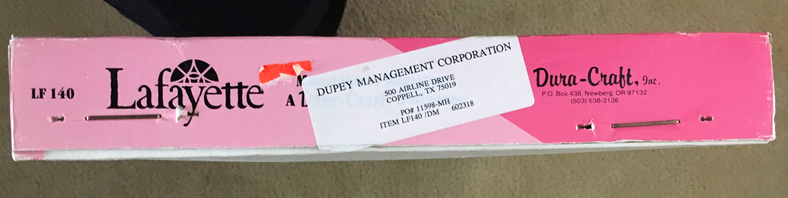 Vintage Dura-craft 1992 LF140 Lafayette Mansions in Miniature Wood ...