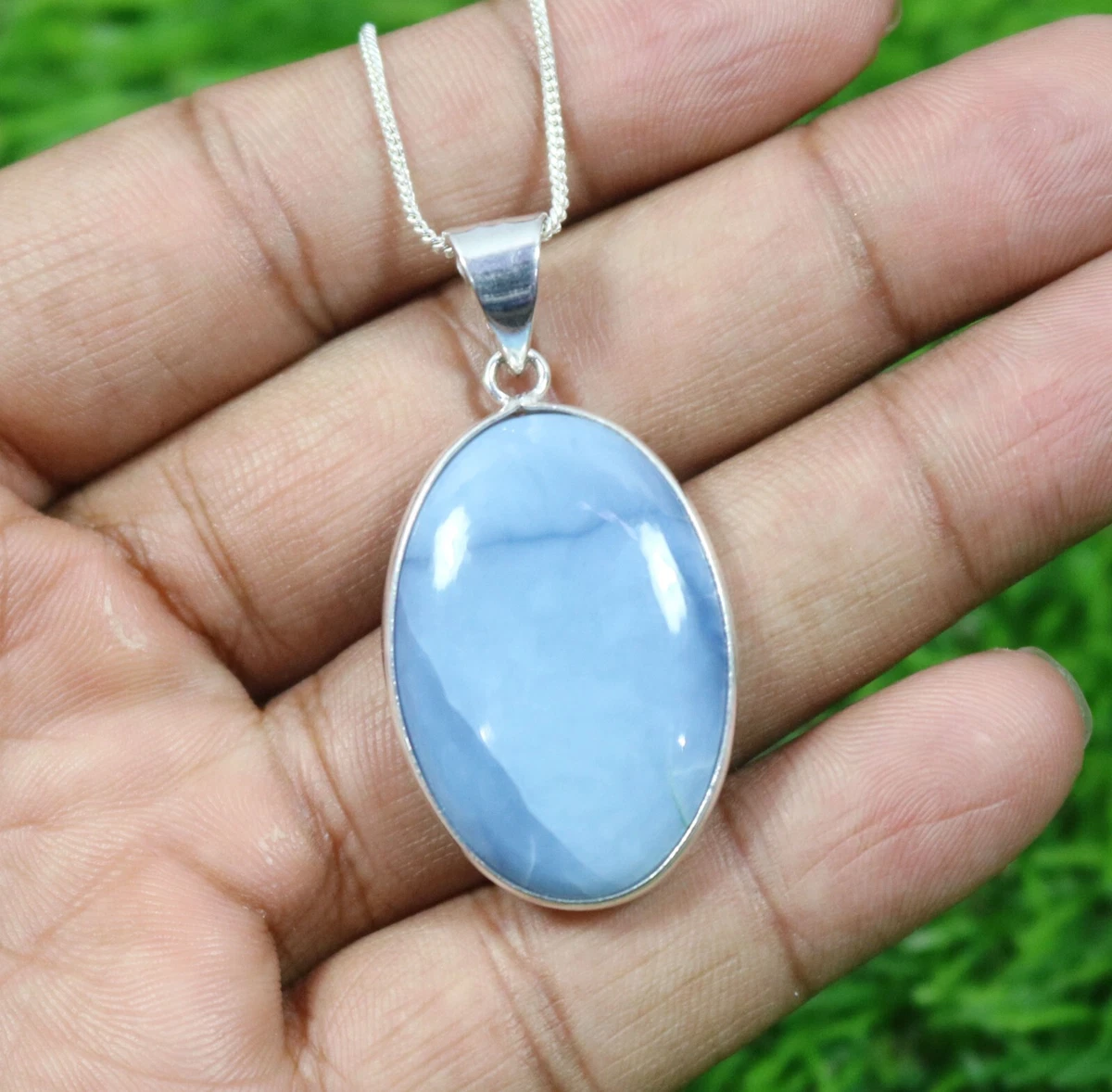 Silver Bezel Pendant