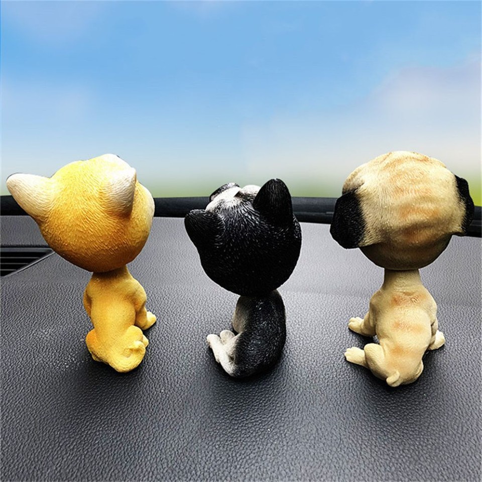 Nodding Puppy Toys Shaking Head Dog Ornament Car Dashboard Decors Car ...