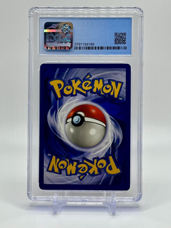 Drowzee Pokemon (1999) Base Set Shadowless 49/102 Blue Label CGC 9 MINT ...