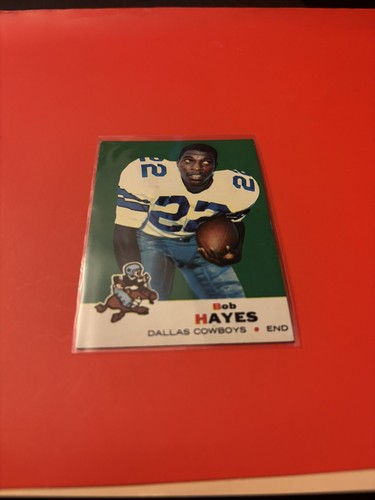 1969 Topps - #6 Bob Hayes - Dallas Cowboys | eBay