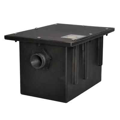 BK Resources PGT-30 30 lb Plastic Grease Trap Interceptor 15 Gallons ...