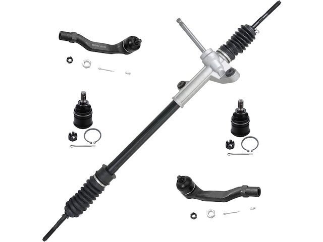 Front Steering Rack Ball Joint Tie Rod Kit For 96-00 Honda Civic Si HX ...