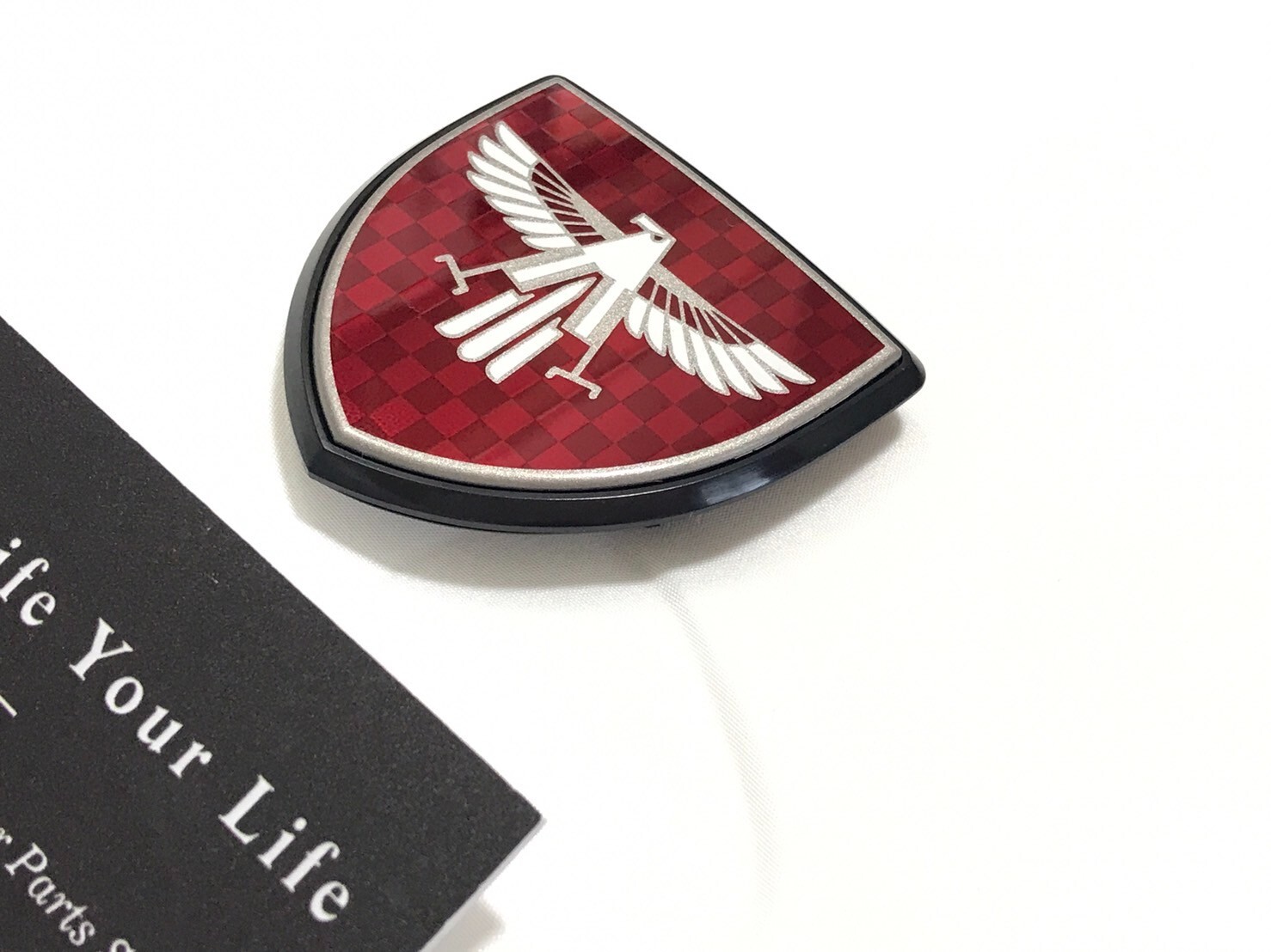 1984-1989 Toyota MR2 MR-2 AW11 Red Front Eagle Hood Emblem | 75331 ...