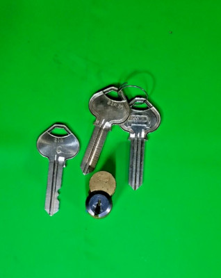 CORBIN RUSSWIN - 6-PIN IC CYLINDER - N21 KEYWAY - 626/612 - "0" BIT ...