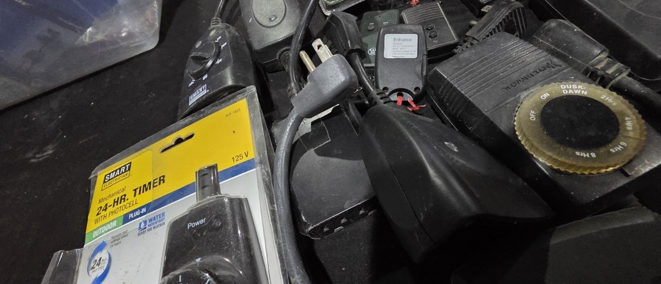 Outdoor Remote Outlet Plug, Timer Switch Lot Huge With Ir Remotes | eBay