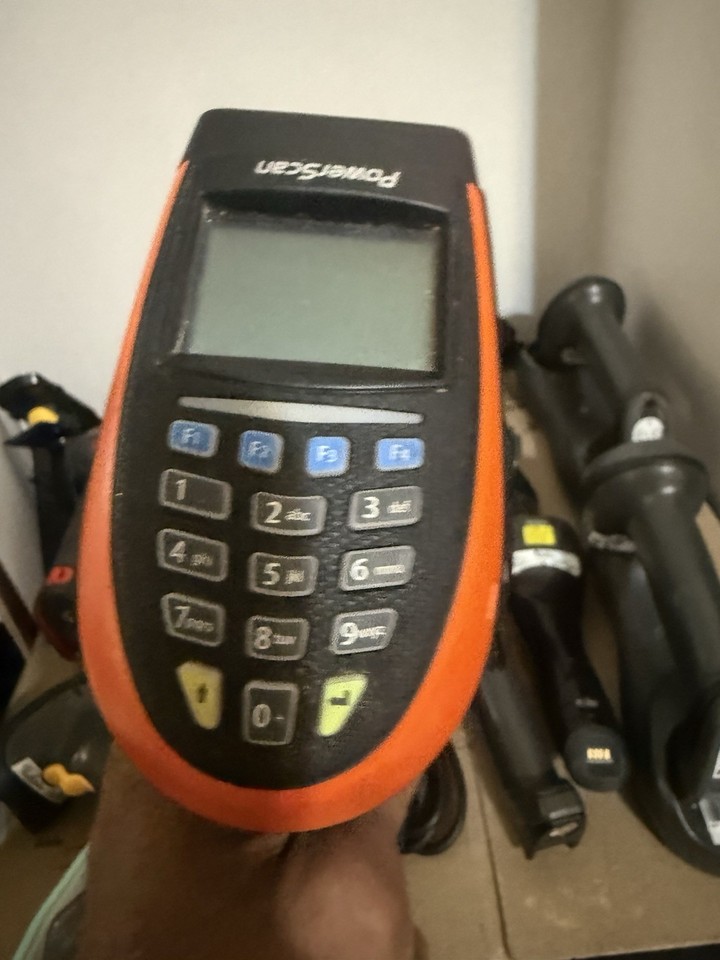 Datalogic Powerscan PM9500 Symbol Honeywell Zebra Barcode Scanner Lot ...