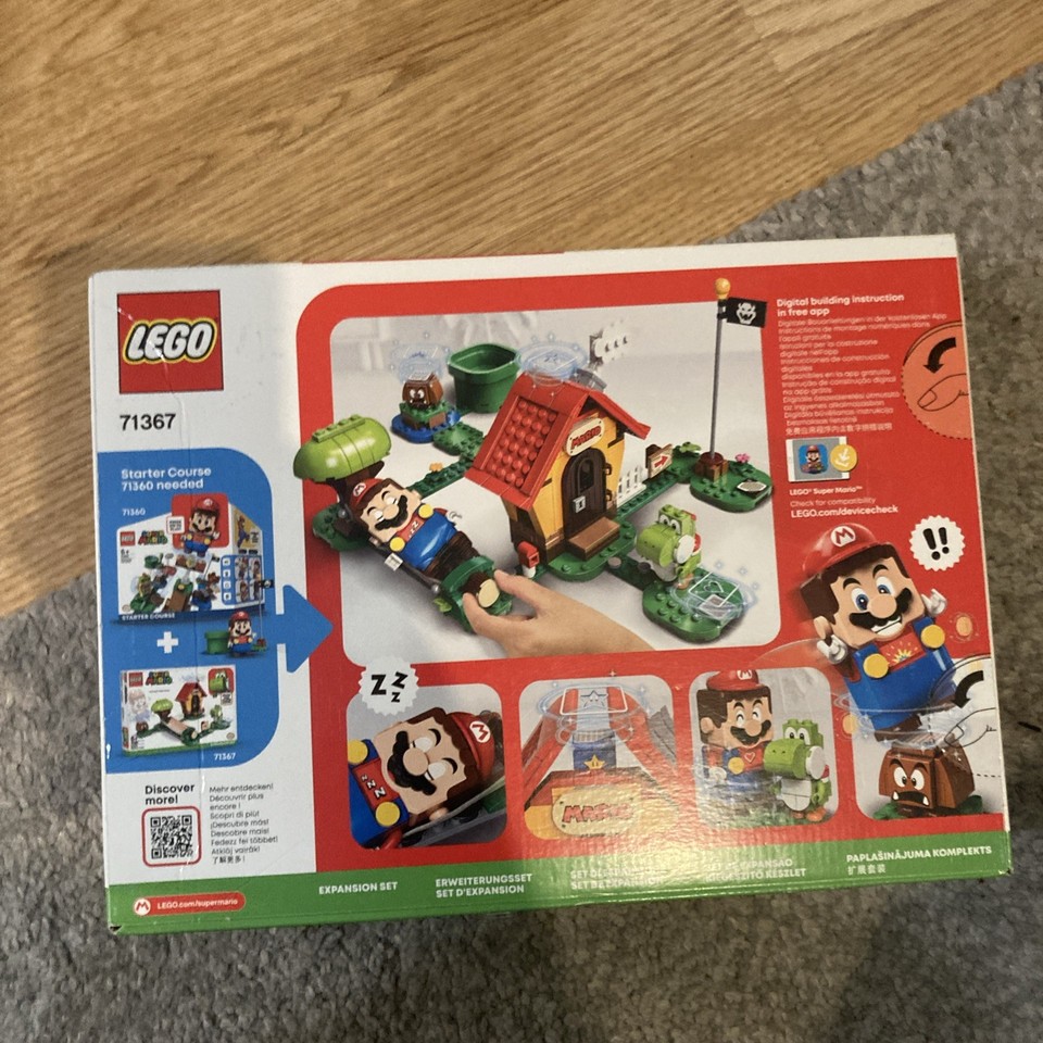 LEGO Super Mario: Mario S House & Yoshi Expansion Set (71367 ...