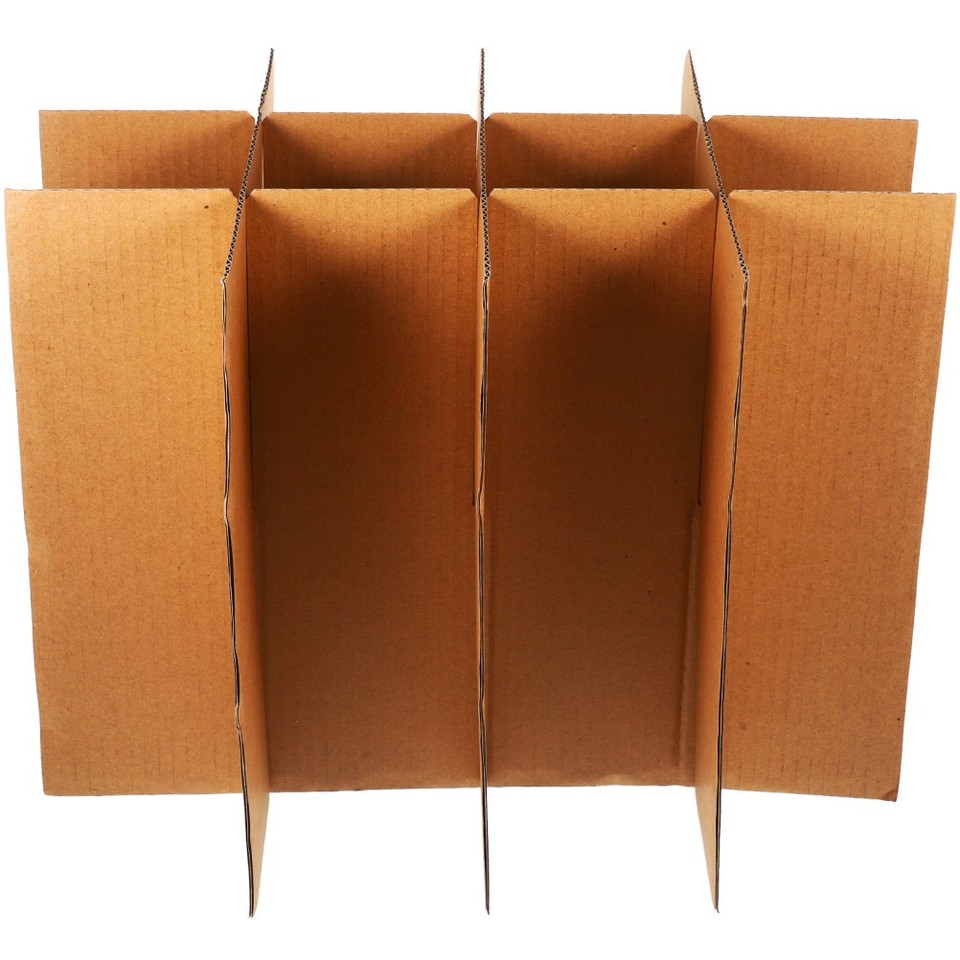 Cardboard Box Divider for Glass Dividers Packing Boxes Kits Moving ...
