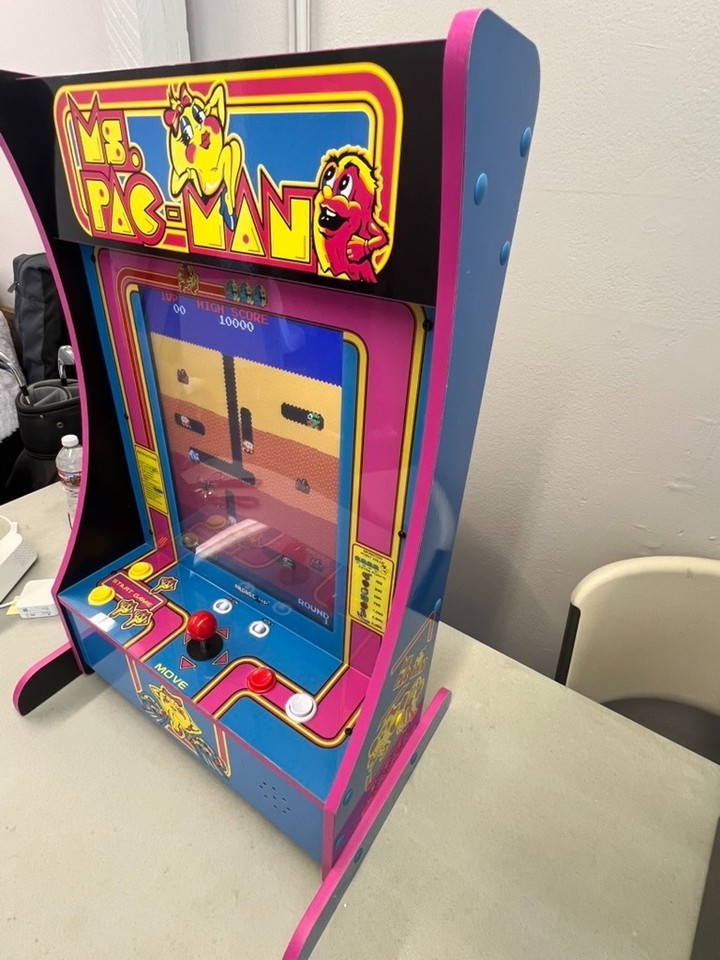 Arcade1Up Ms. PAC-MAN Partycade – 12 Games Classic Retro Arcade 9.5/10 ...