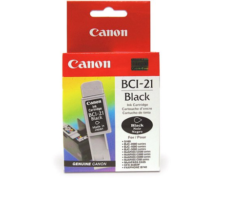 Canon BCI-21 Black Ink Tank, BCI21BLK Ink Cartridge NIB 750845720808| eBay