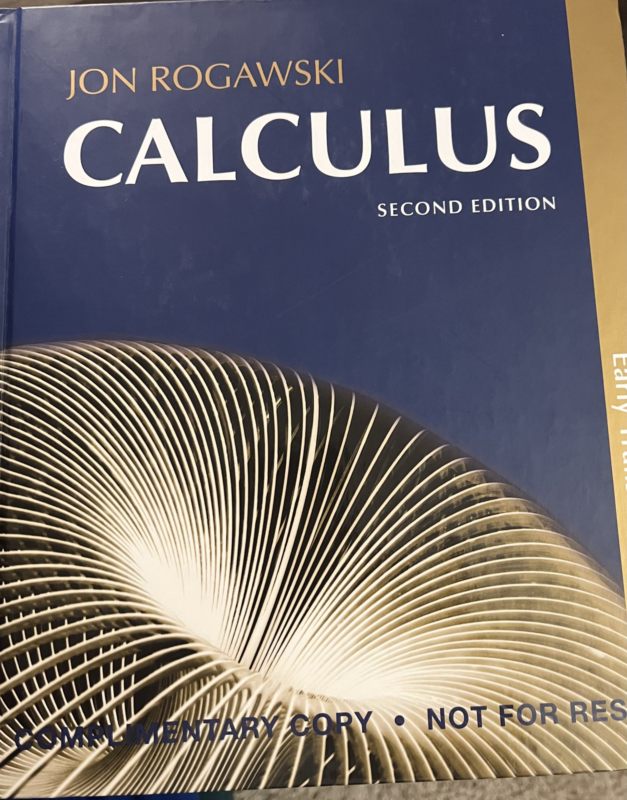 CALCULUS EARLY TRANSCENDENTAL Hardcover By Jon ROGAWSKI Brand New | eBay