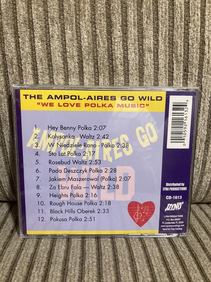 Ampol-Aires Go Wild CD We Love Polka Music CD Dyno Tested | eBay