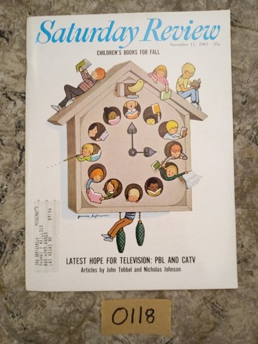 Saturday Review Magazine / November 11 1967 / Last Hope For Television ...