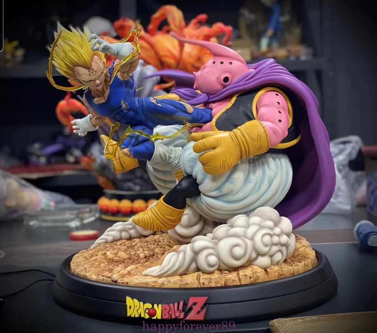 Dragon Ball Z Majin Vegeta Vs Majin Buu
